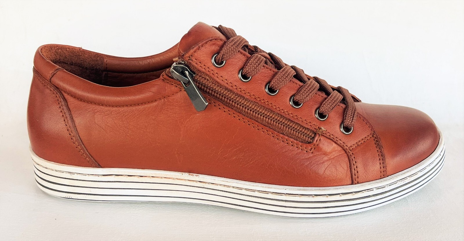 New Cabello Unity Comfort Shoes Leather Lace Up Zip Shoes Cabello Shoes ...