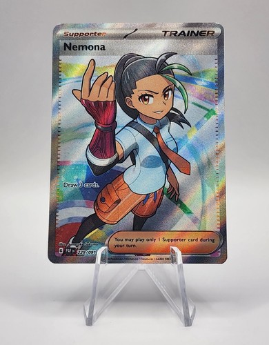 Pokemon TCG Paldean Fates: Nemona 229/091 Full Art Trainer - NM | eBay