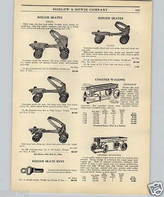 1925 PAPER AD Sherwood Spring Coaster Wagon Chummy Roadster Wood Wooden ...