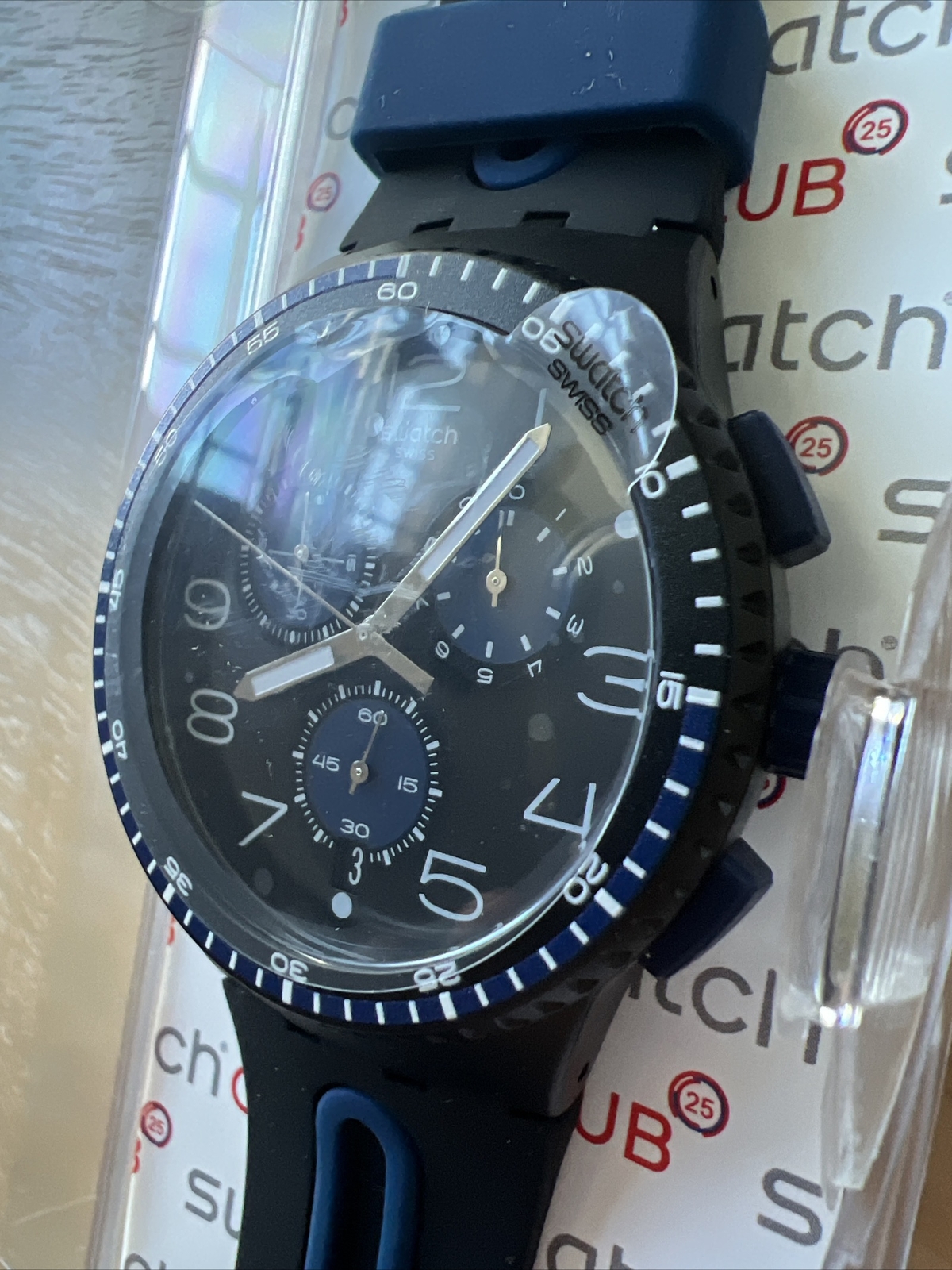 Swatch SUSB406 Men's Watch 40mm Swiss Made BRAND NEW IN BOX | eBay