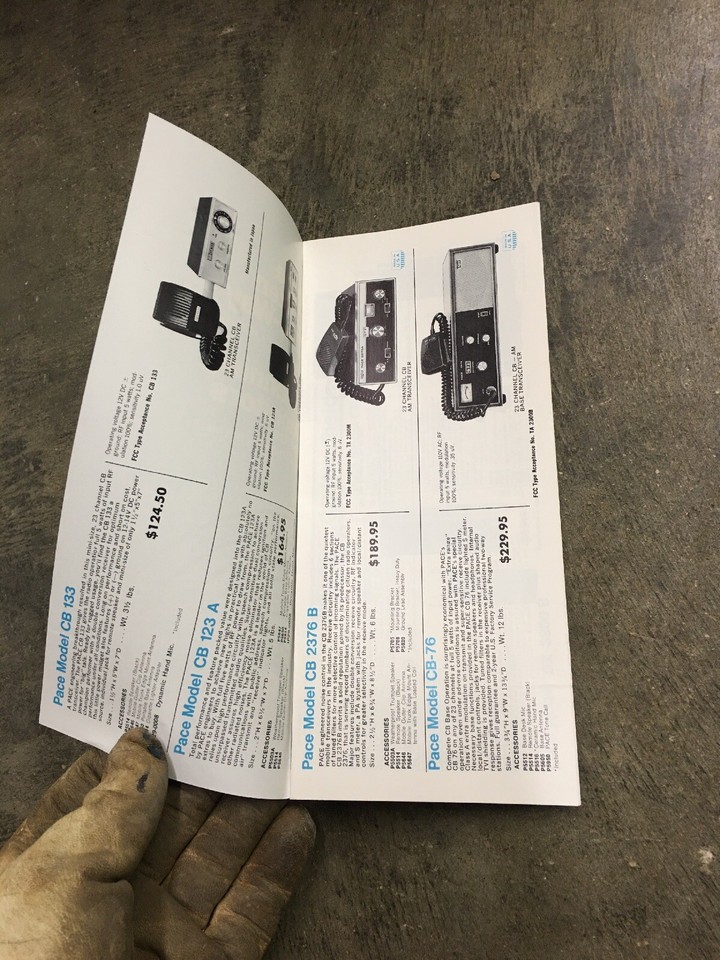 Pathcom Pace Citizen Two-Way, Scanning Monitors Pamphlet | eBay