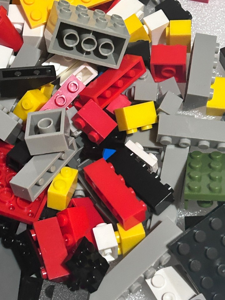 Hasbro / KRE-O Building Block Lot 1 lb 6 oz Some Tyco and Tandem Bricks ...