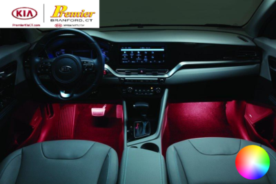 NEW 2020-CURRENT KIA NIRO INTERIOR LIGHTING KIT (feat.16 colors) G5F55 ...