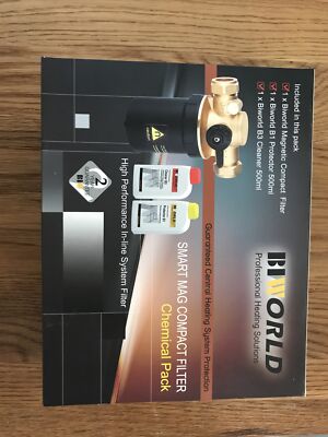 biworld boiler filter, Cleaner And Inhibitor Chemical Pack | eBay UK