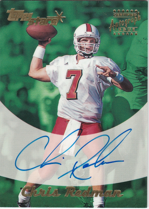 2000 Topps Stars Autographs #CR Chris Redman Auto - NM | eBay