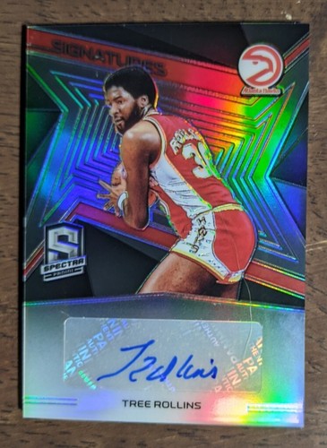 2018 PANINI SPECTRA SIGNATURES TREE ROLLINS AUTO #'D 3/75 | eBay