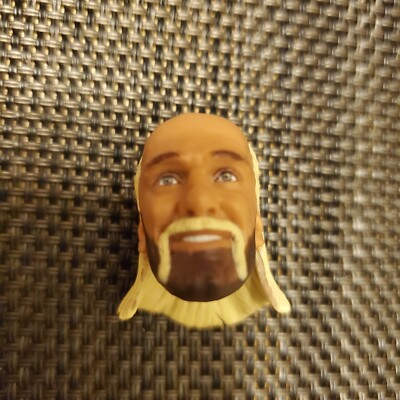 Mattel WWE Elite Hulk Hogan Smiling W/ Beard Headsculpt Custom Fodder ...
