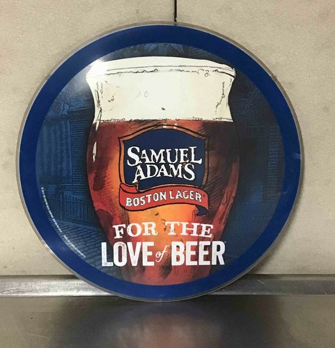 SAMUEL ADAMS FOR THE LOVE OF BEER LED Lighted Sign round 18" dia | eBay