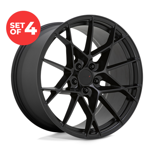 (Set of 4) TSW SECTOR Black 20'' 5x114.3 Staggered Rims | eBay