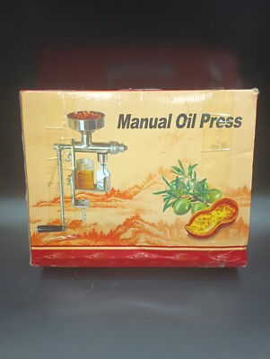 Manual Oil Press Machine Oil Extractor Stainless Steel Oil Expeller | eBay