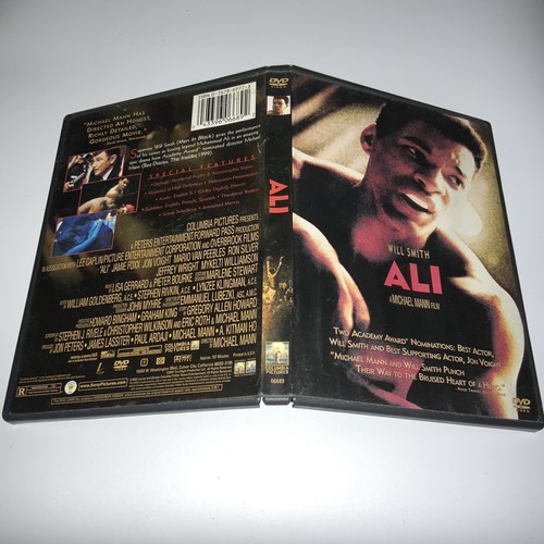 Ali (DVD, 2001) Story Of Muhammad Ali- Starring Will Smith- BOXING ...
