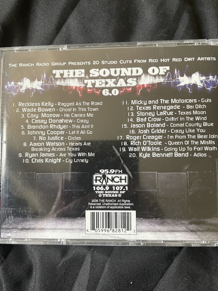 The Ranch 95.9 Radio FM - Sound of Texas CD - 20 Songs | eBay