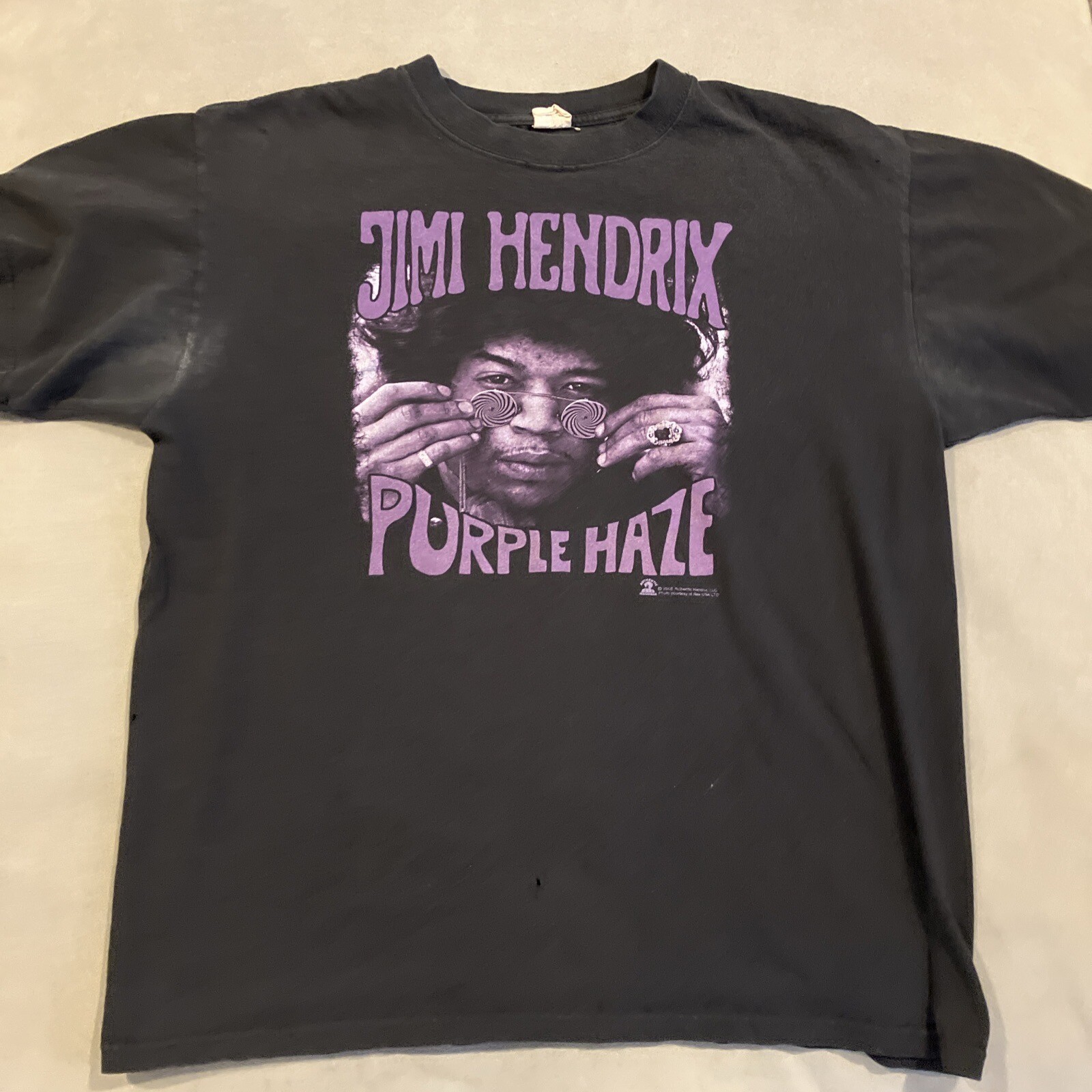 Vintage - Anvil Blue Bar Tag - Jimi Hendrix - 2005 Pu… - Gem