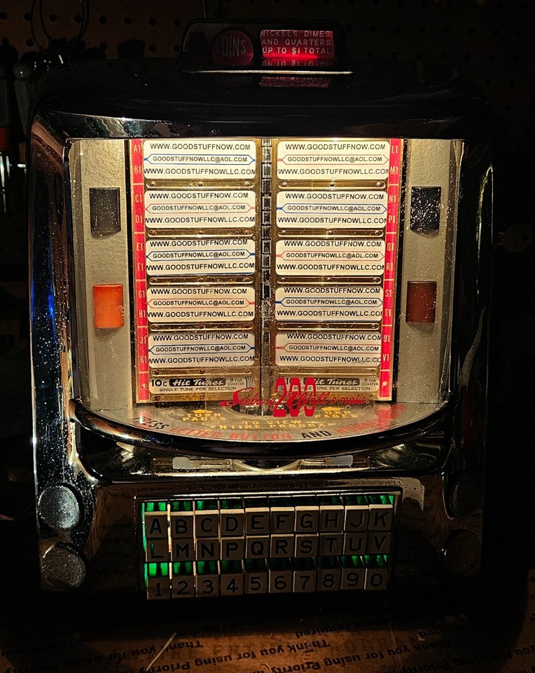 SEEBURG 3WA-200 WALLBOX JUKEBOX With speakers - STOCK #6300 | eBay