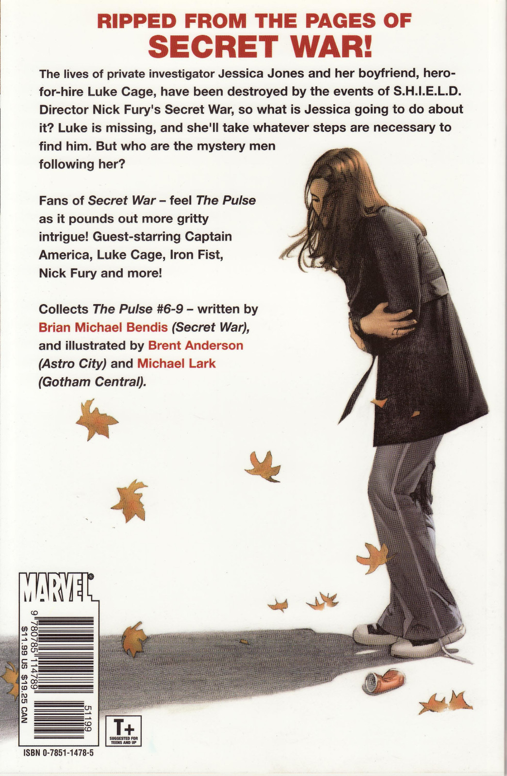 The Pulse Vol 2: Secret War by Michael Bendis (2005) Brand New Trade ...