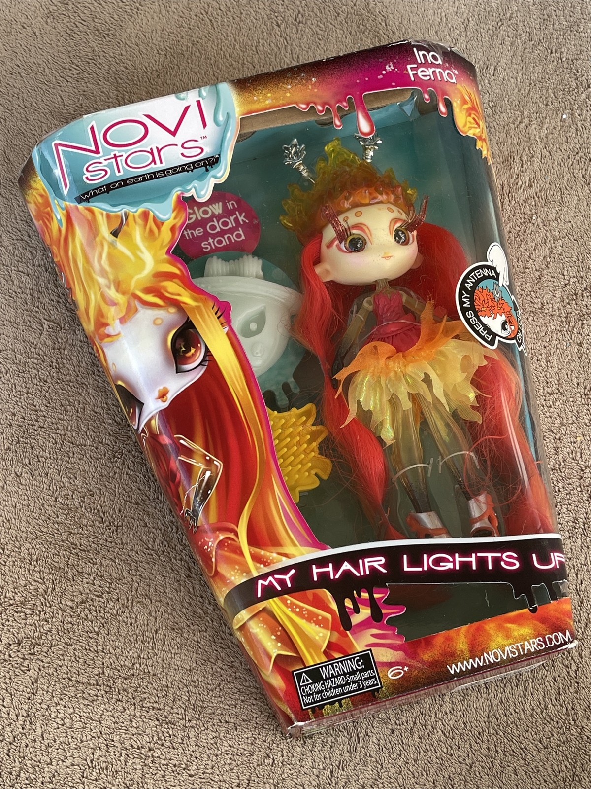 Novi Stars Ina Ferna Fire Doll New In Box Rare! | eBay