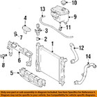 MERCEDES OEM 03-05 C230 1.8L-L4 Radiator-Front Hose 2035010025 | eBay