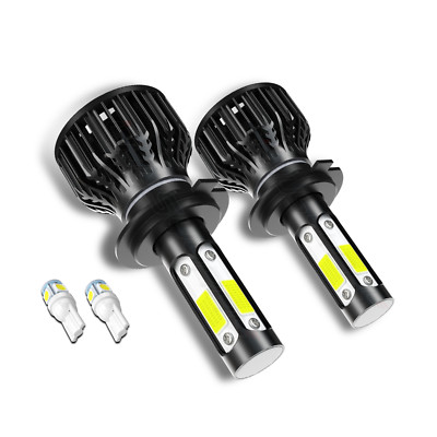 FIT VW GOLF MK6 MK7 2004-2020 H7 LED Headlight Bulbs Kit Low Beam White ...