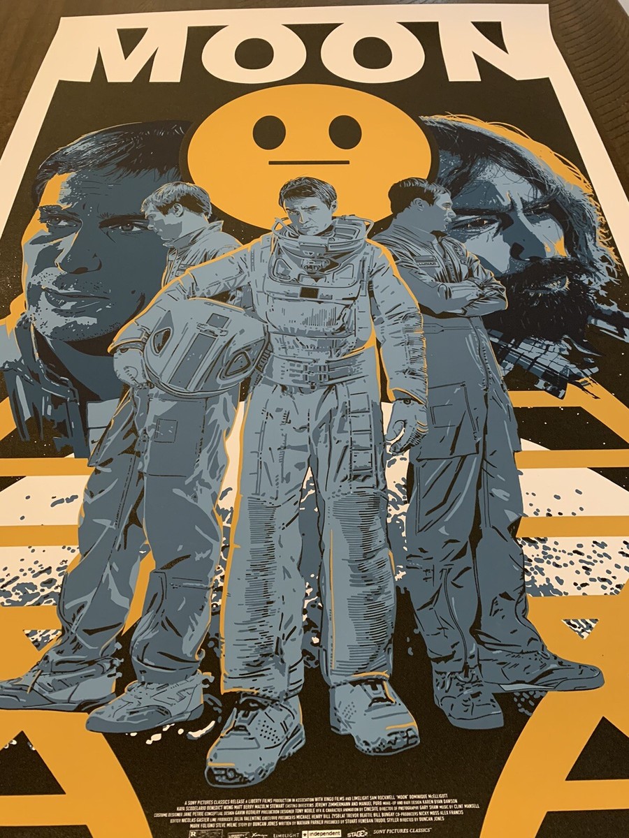 Mond Filmplakat Sam Rockwell