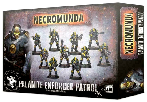 Necromunda Palanite Enforcer Patrol NEW in BOX Warhammer 40K Enforcers ...