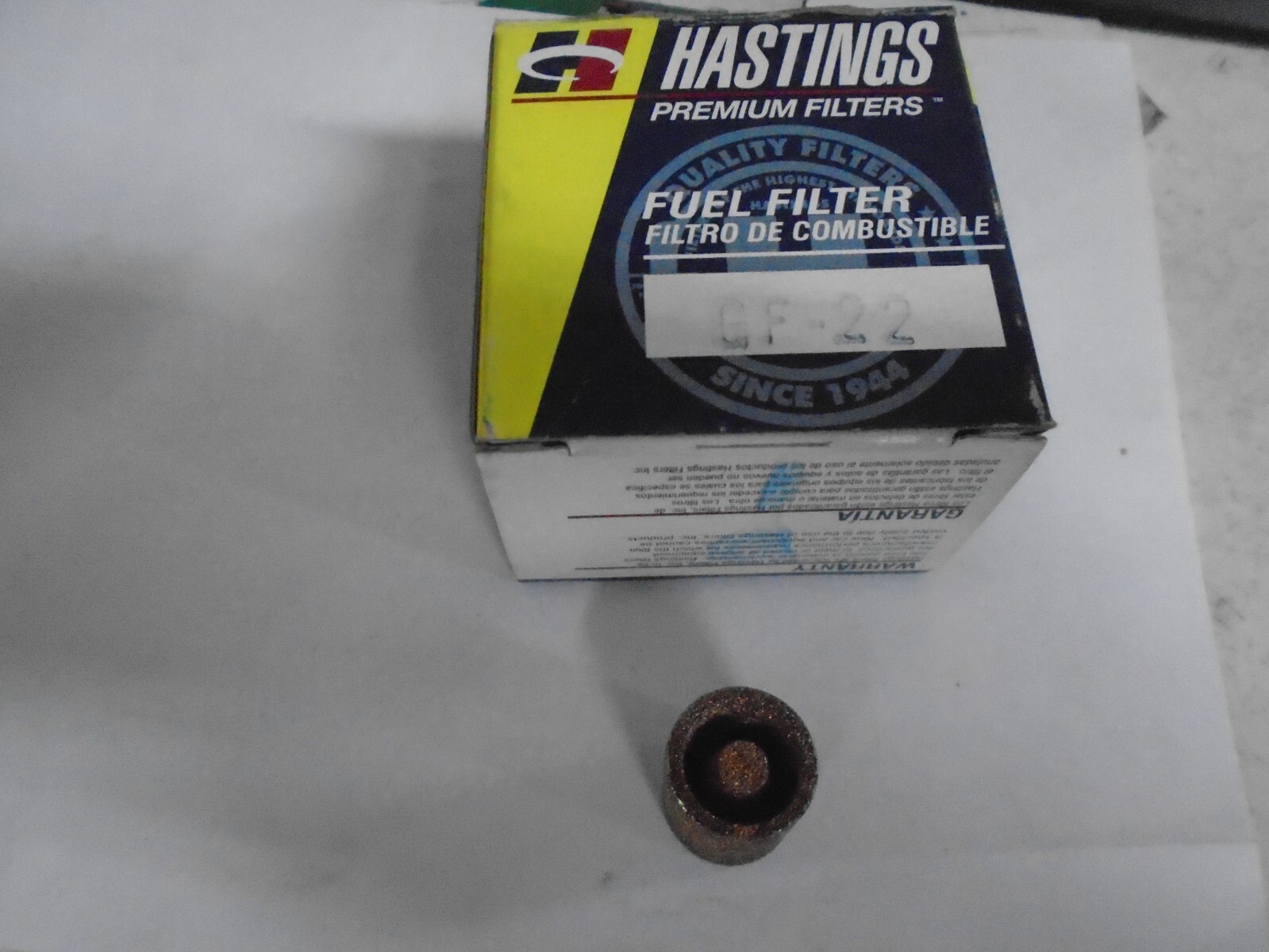 Hastings GF22, GF-22 Sintered Bronze Fuel Filter NOS | eBay