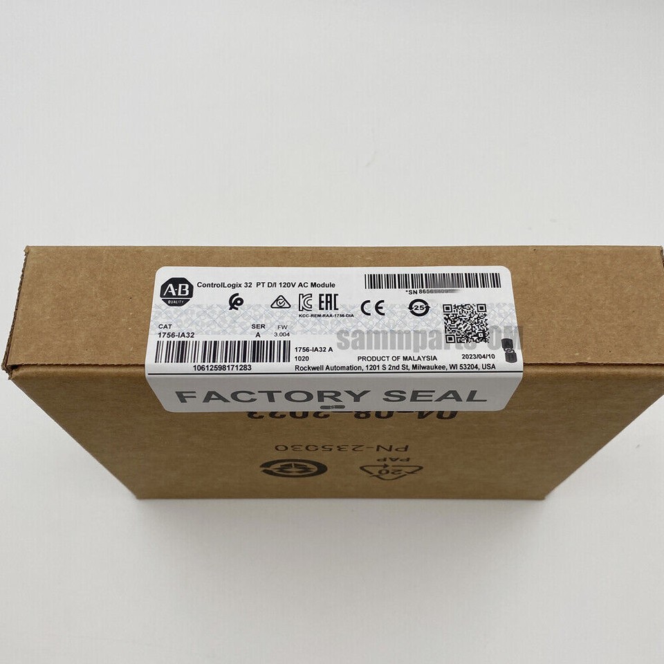 1756-IA32 Allen-Bradley ControlLogix 32 PT D/I 120V AC Module New ...