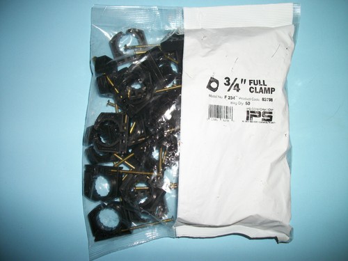 50 PCS IPS CLAMP-TITE F234 3/4 INCH 3/4" PIPE SUPPORT HANGER PEX CPVC ...
