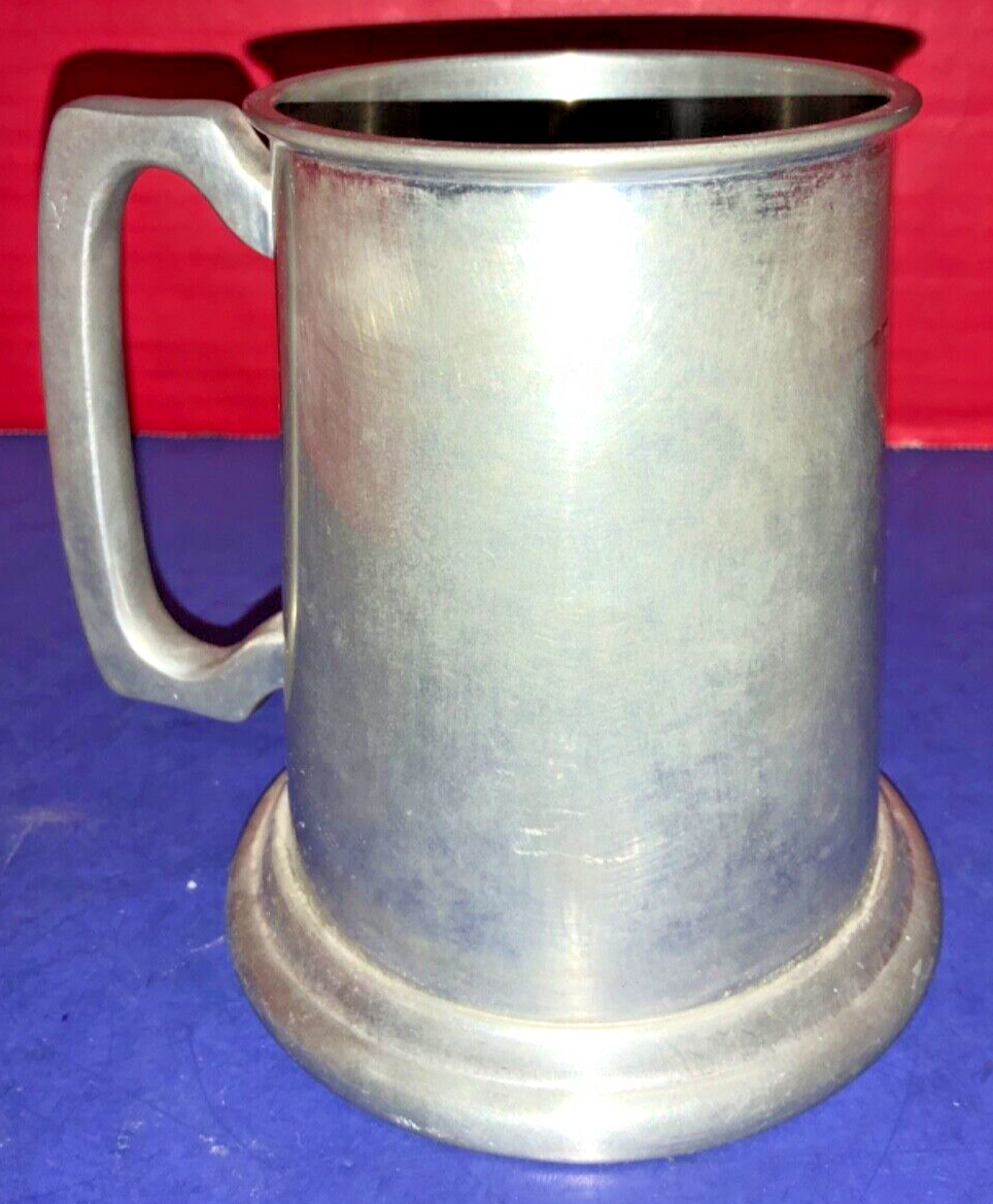 Vintage 5” Revere Pewter Glass Bottom Mug | eBay
