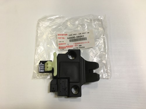 Genuine OEM Toyota 64600-06041 Trunk Latch Lock Assy 13-18 Avalon 12-17 ...