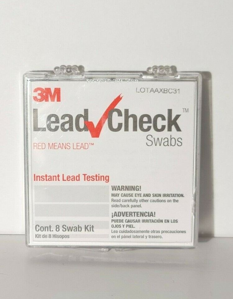 3M Lead Check Swabs Contains 8 Swabs Kit Instant Lead Testing Free ...