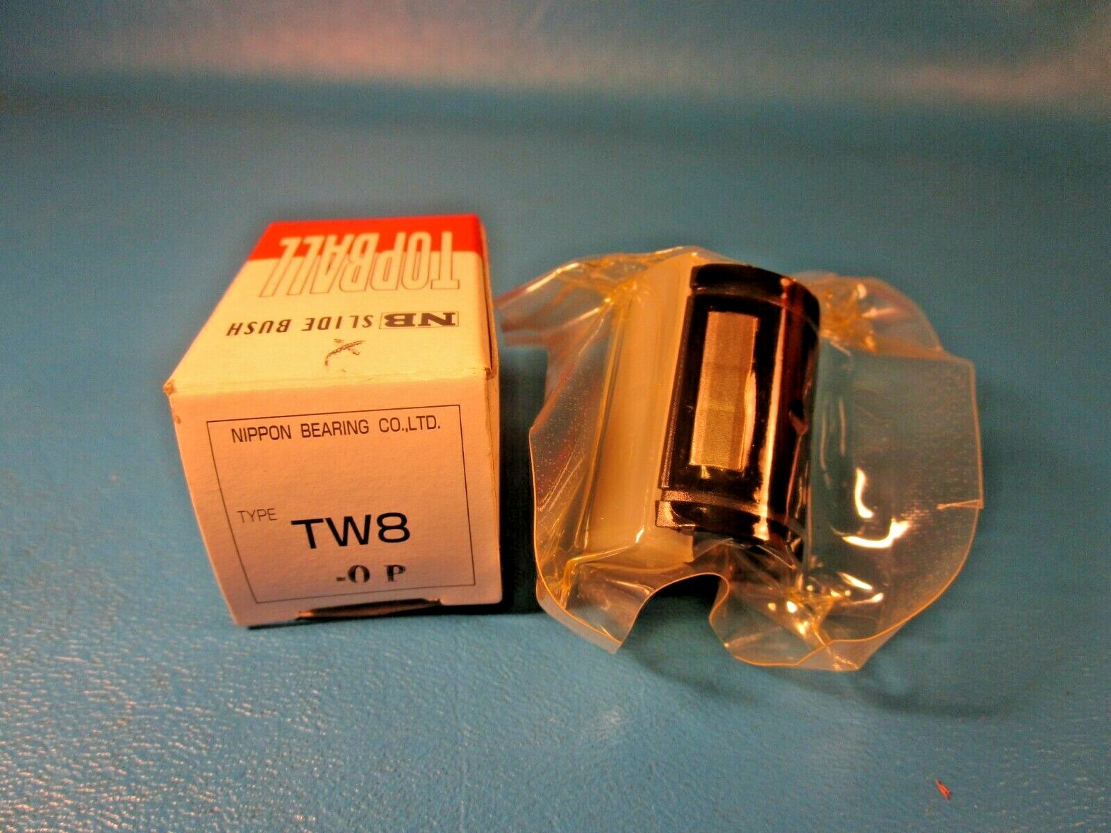 NB, TW8-OP Self Aligning Ball Bushings, Linear Motion, 1/2" Open Nippon ...