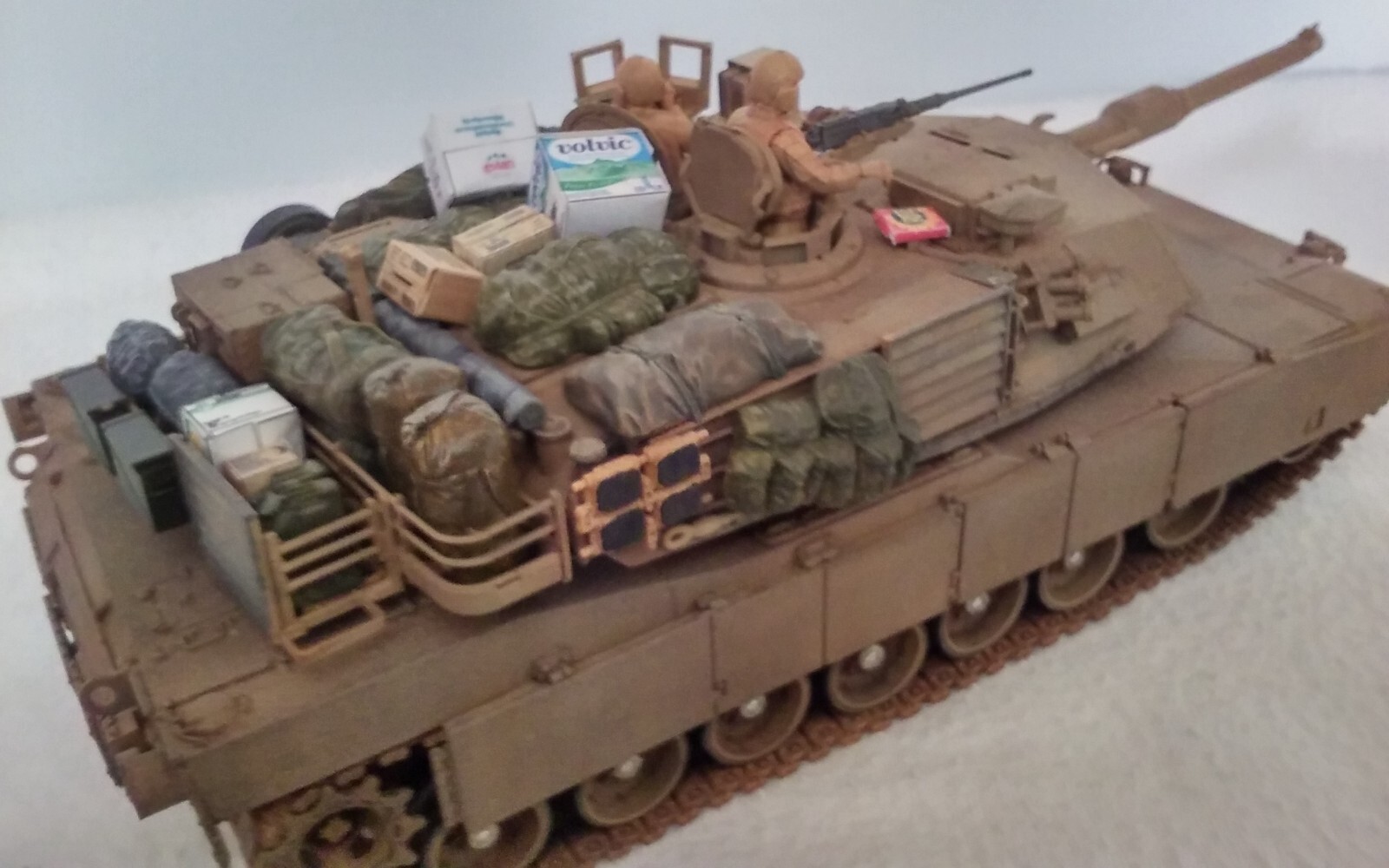 Built 1/35 M1A2 with storage | eBay