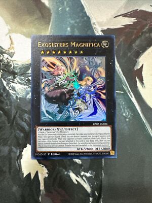 Yugioh Exosister Magnifica Ultra Rare RA02 | eBay