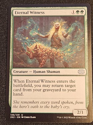MTG Eternal Witness 2X2 145/331 Near Mint | eBay
