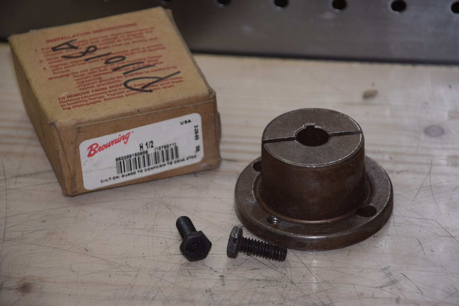 BROWNING H1/2 H 1/2 H-1/2 SPLIT TAPER BUSHING NEW | eBay