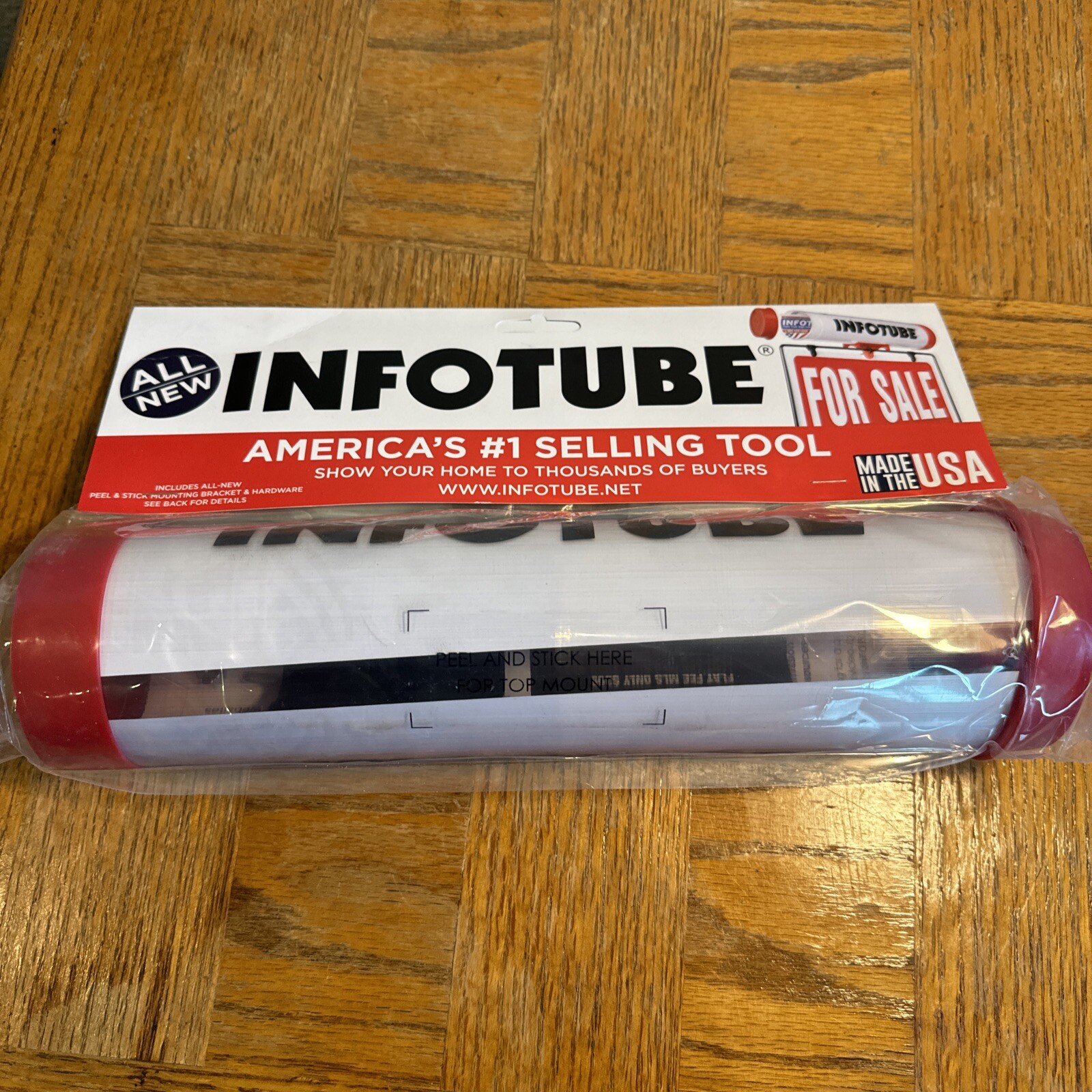 Infotube Outdoor Brochure Plastic Flyer Holder Durable Real Estate | eBay