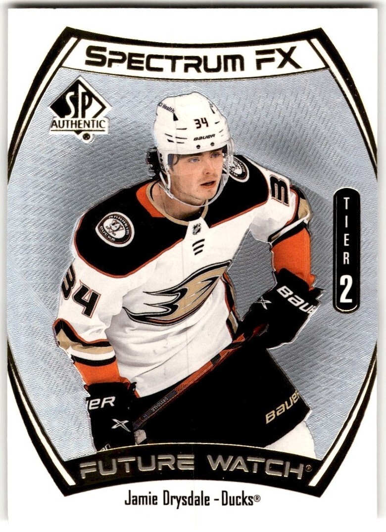 2021-22 SP Authentic - Spectrum Fx Future Watch Jamie Drysdale #S-85 ...