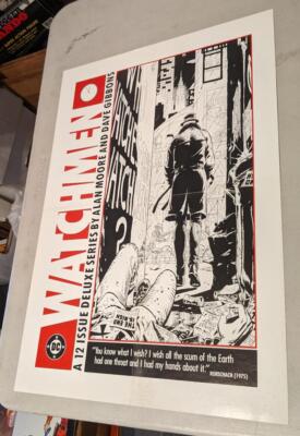 Watchmen AD Poster | eBay