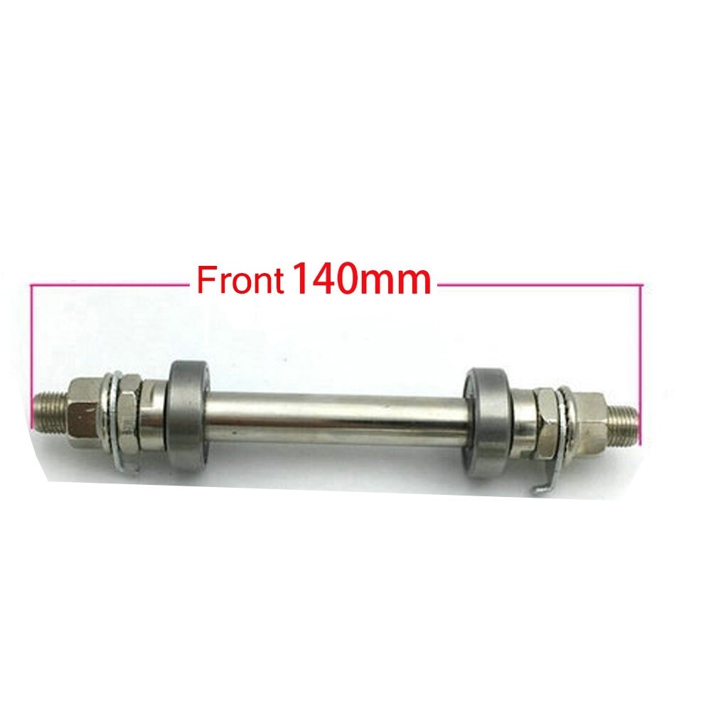 Bike Wheel Hub-Axle Front Rear Solid Shaft Lever Solid Spindle-Shift ...