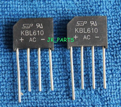 5pcs KBL610 KBL 610 6A 1000V Bridge Rectifiers SEP | eBay