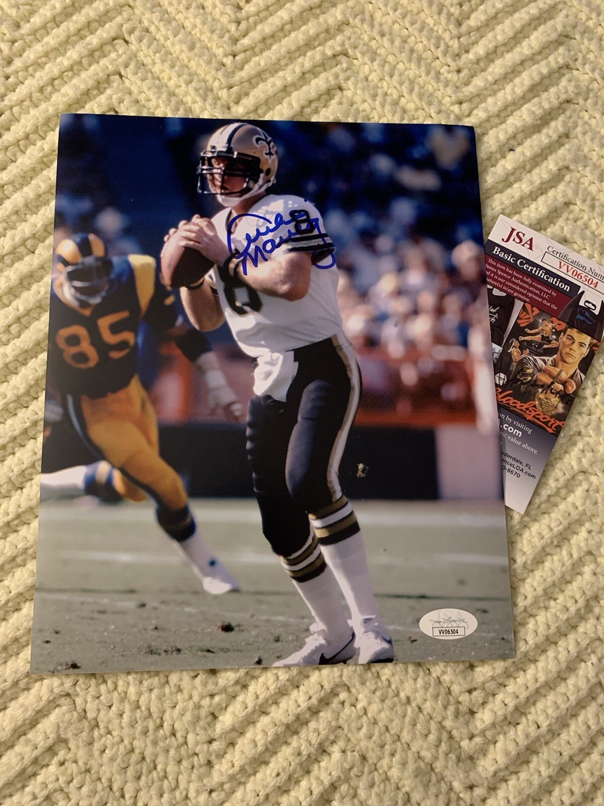 Archie Manning Autographed Memorabilia | Signed Photo, Jersey ...