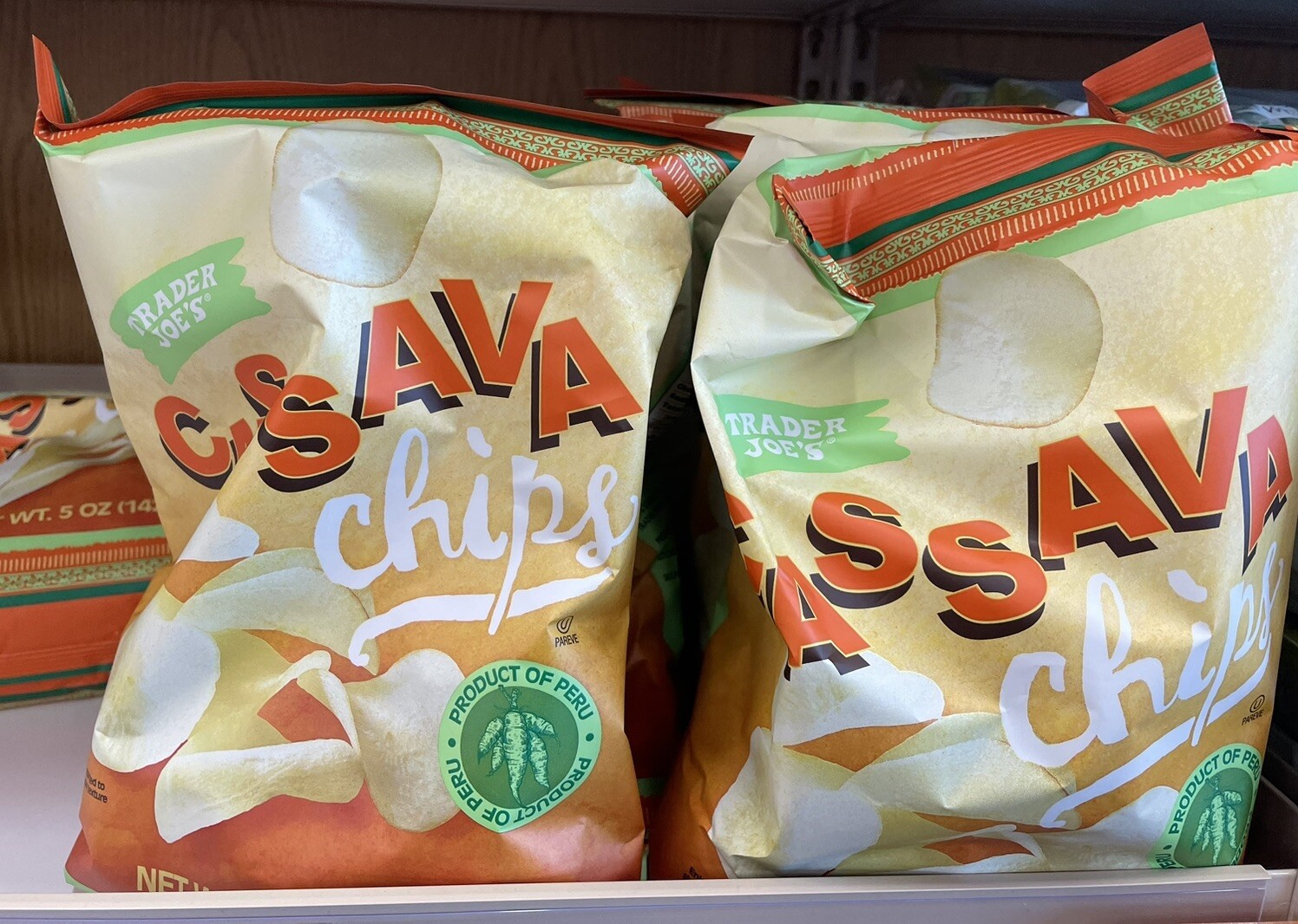 2 Packs Trader Joe’s Cassava Chips 5 Oz Each Bag Product Of Peru ...