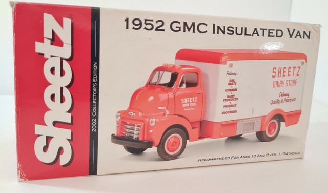 2002 1st First Gear 1952 Sheetz GMC Insulated Van Truck 1 34 1/34 Scale ...
