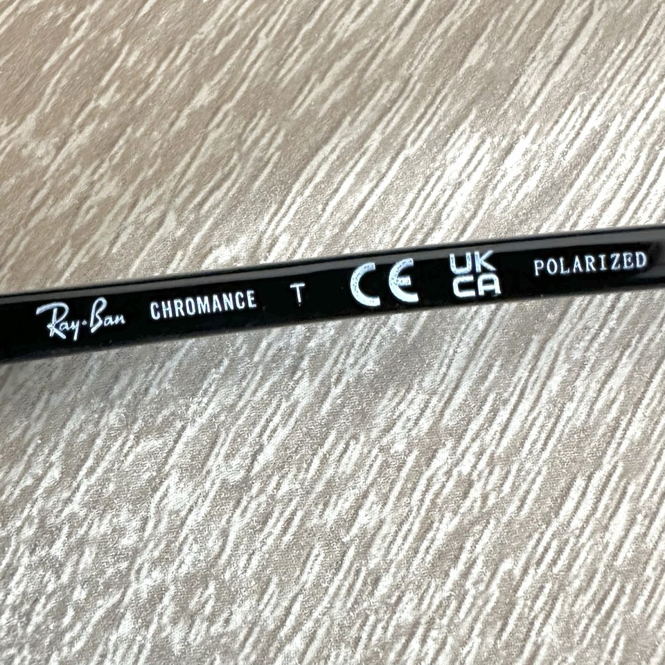 Ray Ban Chromance Polarised RB3699 004/K8 Polished Gunmetal Pilot ...