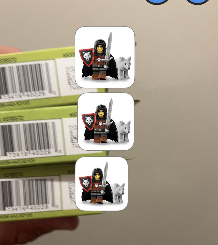 LOT OF 3 Wolfpack Beastmaster NEW SEALED - LEGO 71048 Series 27 CMF ...