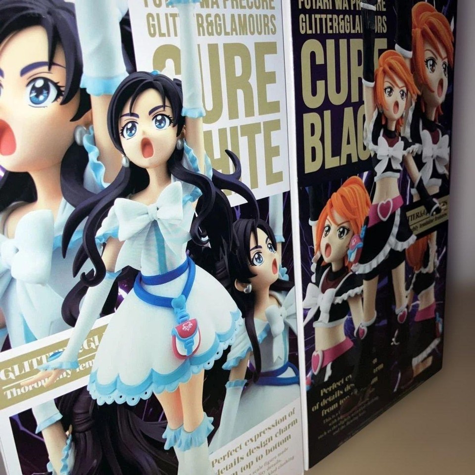 GLITTER & GLAMOURS Cure White & Cure Black Figure Set - Pre-Cure | eBay