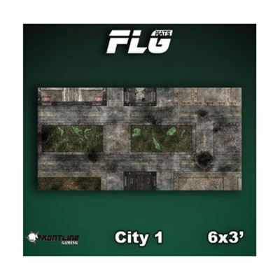 Frontline Gaming FLG Mats 6' x 3' 6' x 3' - City #1 New | eBay