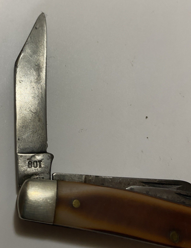 VINTAGE SCHRADE WALDEN N.Y. MADE IN USA 8OT Classic OLD TIMER | eBay