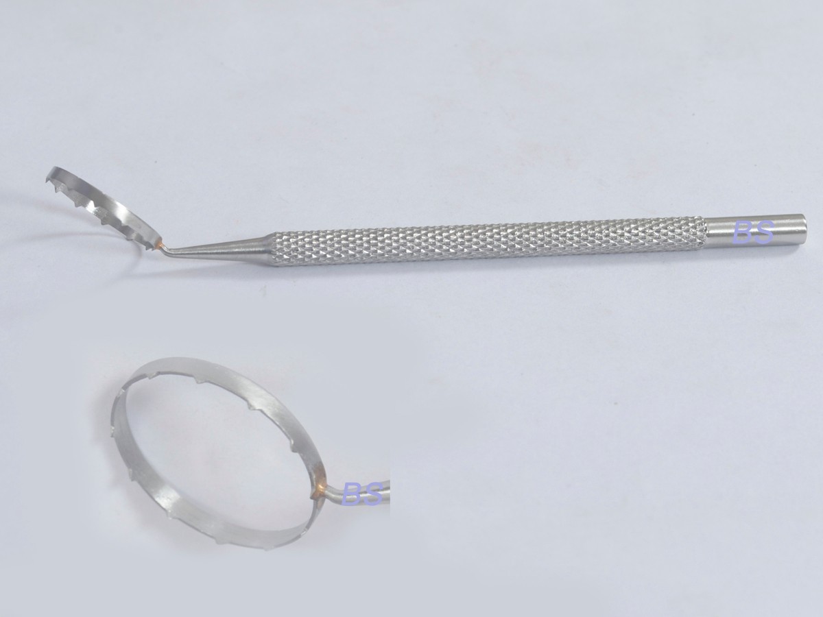 FINE-THORNTON Globe Fixation Ring open 16 mm diameter atraumatic blunt ...