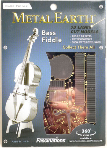 Metal Earth Bass Fiddle 3D Metal Model + Tweezer 010817 | eBay
